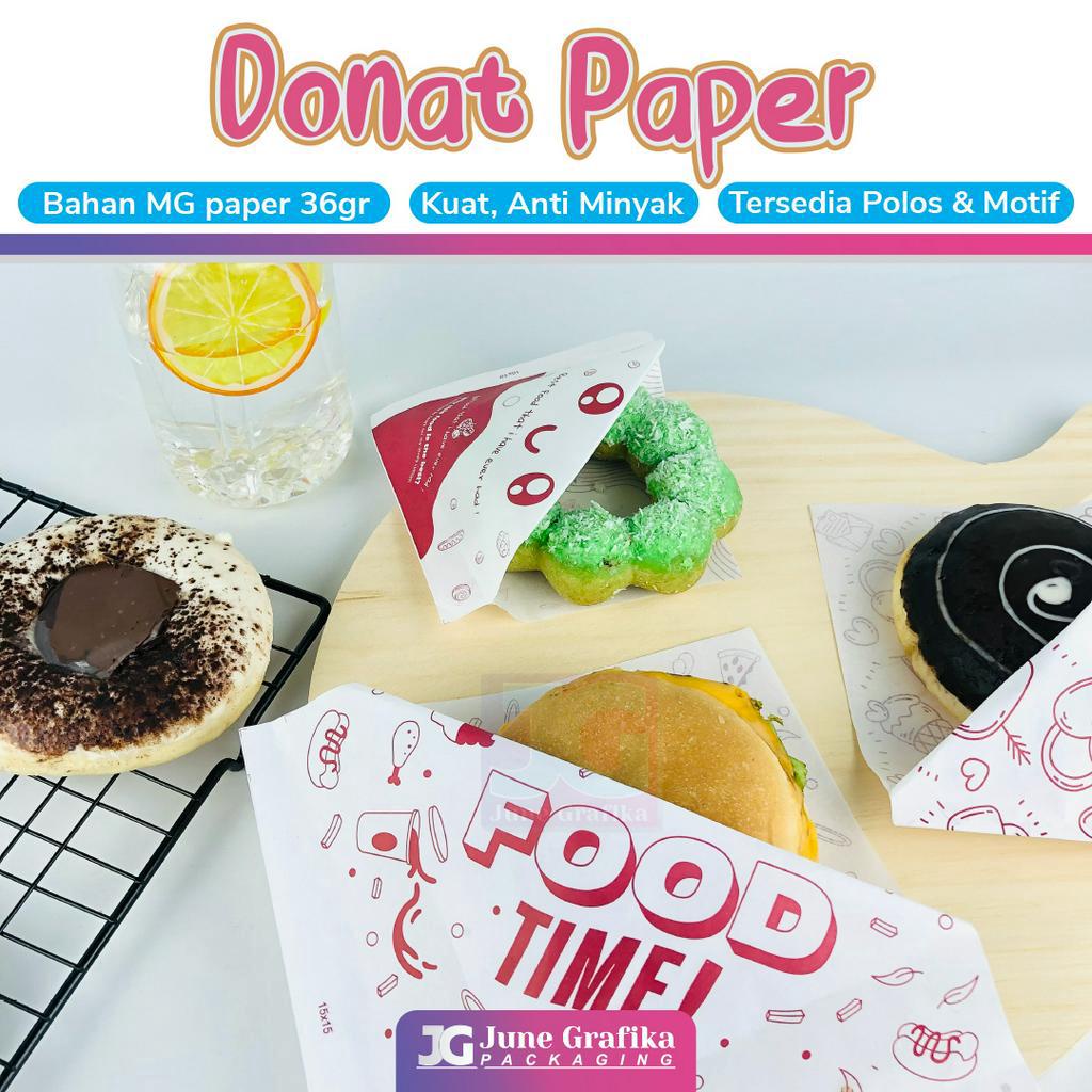 (Fill 100pcs) i Donut Paper/Donut Paper/Bread Mat | Shopee Malaysia