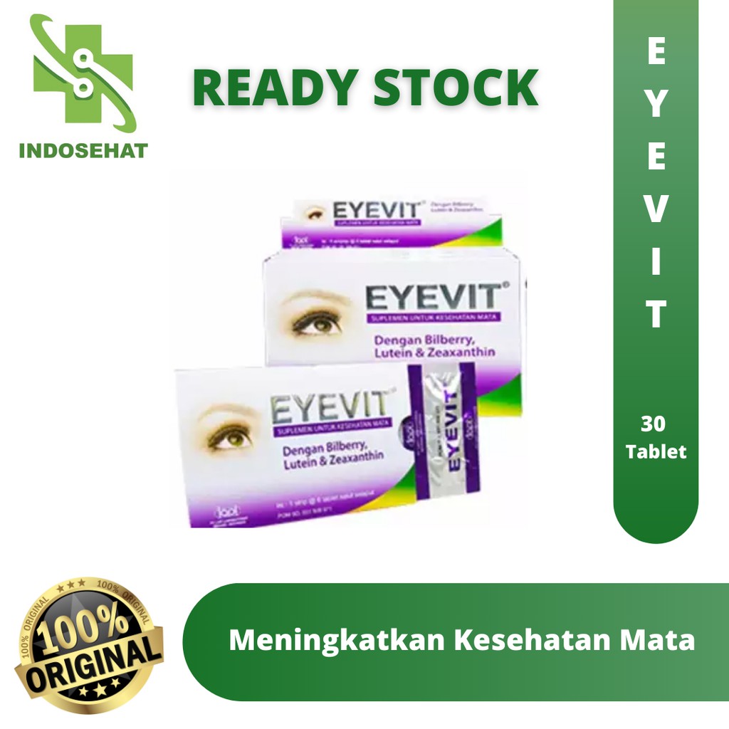 Eyevit Strip (6 Tablets) | Shopee Malaysia