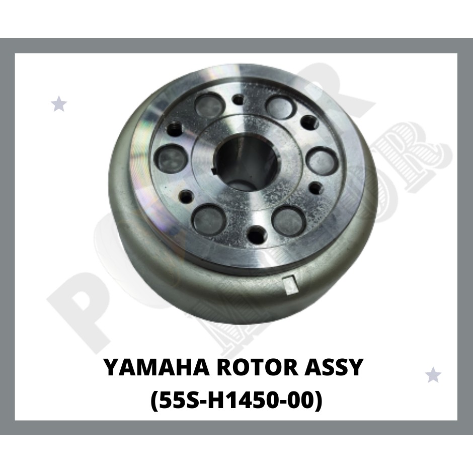 YAMAHA ROTOR ASSY (55S-H1450-00) | Shopee Malaysia