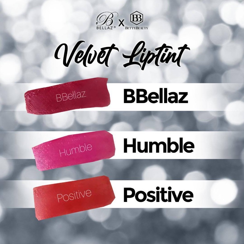 VELVET LIPTIN BETTY BEAUTY X MUA BELLAZ | Shopee Malaysia