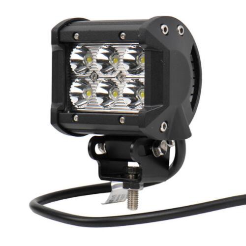 LED Light Bar 1PC 18W Off Road Work Light Spot Light For SUV Tractor ...