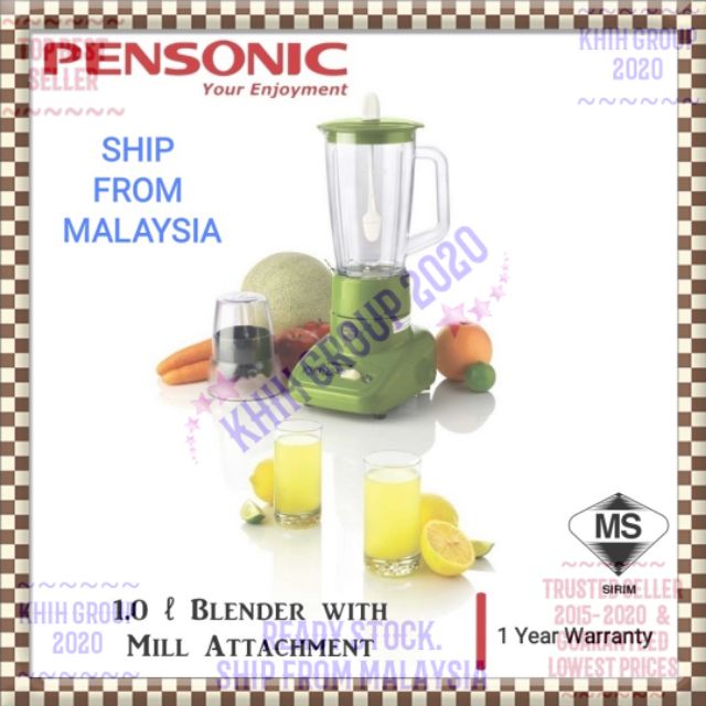 🌠🌠🌠PROMOSI HARGA RUNTUH, PENSONIC BLENDER WITH MILL, 1 year Warranty ...