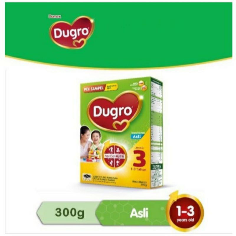 Dugro Step 3 Asli Trial Pack - 300g | Shopee Malaysia