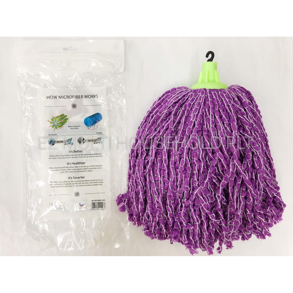 PURPLE MICROFIBER MOP 250P XIN (ready stock) | Shopee Malaysia