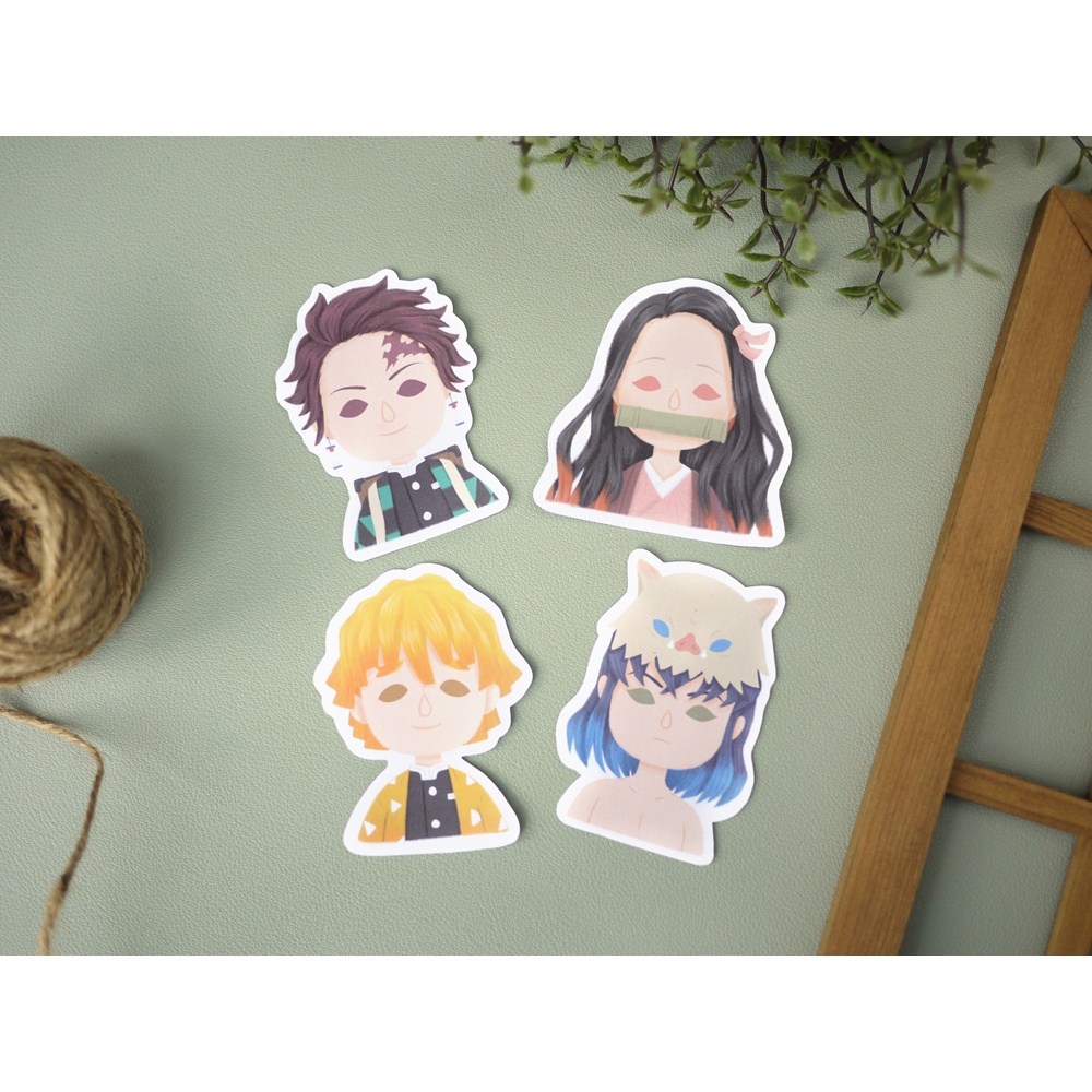 Demon Slayer Sticker Pack | Kimetsu no Yaiba Sticker | Tanjiro | Nezuko ...