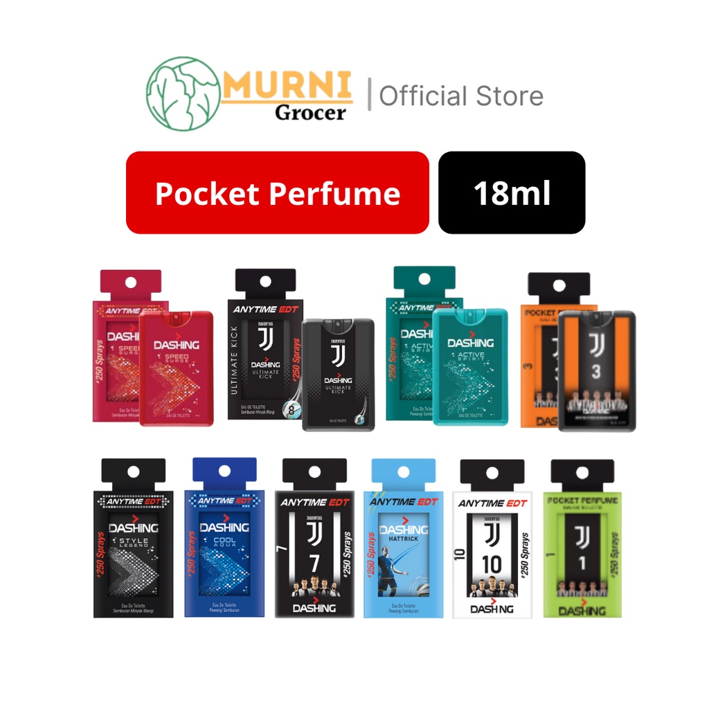 Dashing Anytime Pocket Perfume (18ml) | Murni Grocer | Shopee Malaysia