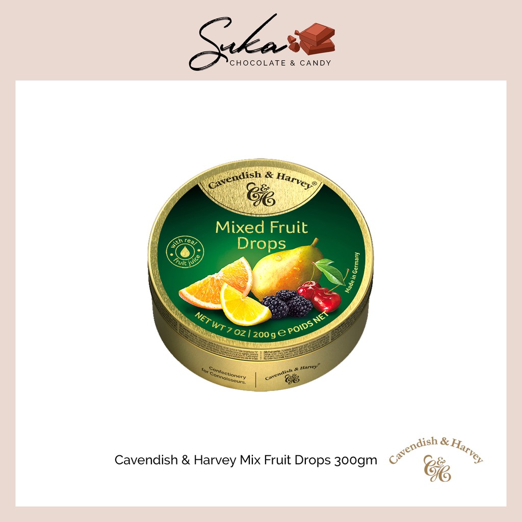 Cavendish & Harvey Mixed Fruit Drops 200gm Exp.09/12/2022 | Shopee Malaysia