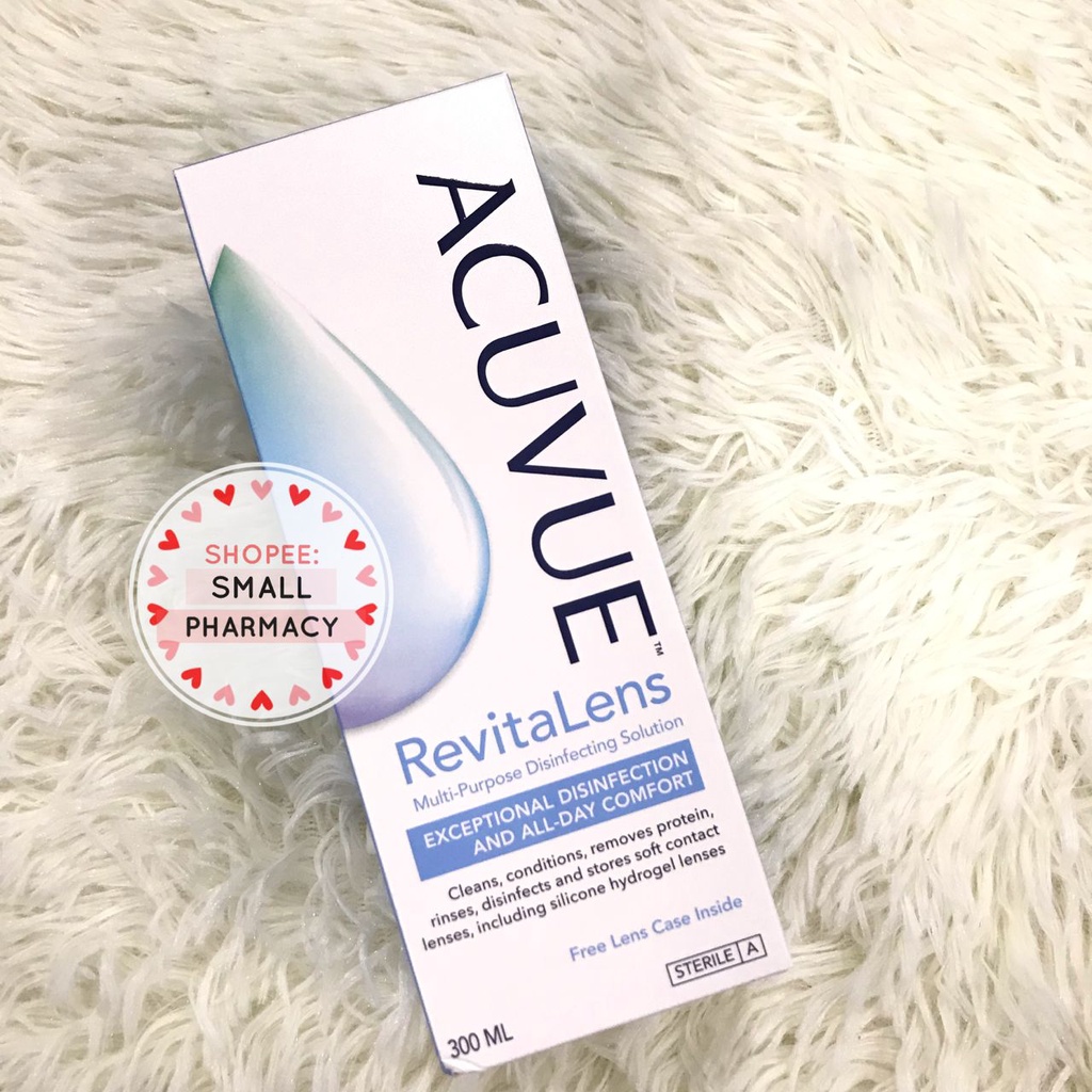 ACUVUE RevitaLens Multi-Purpose Disinfecting Solution ( Contact lens ...