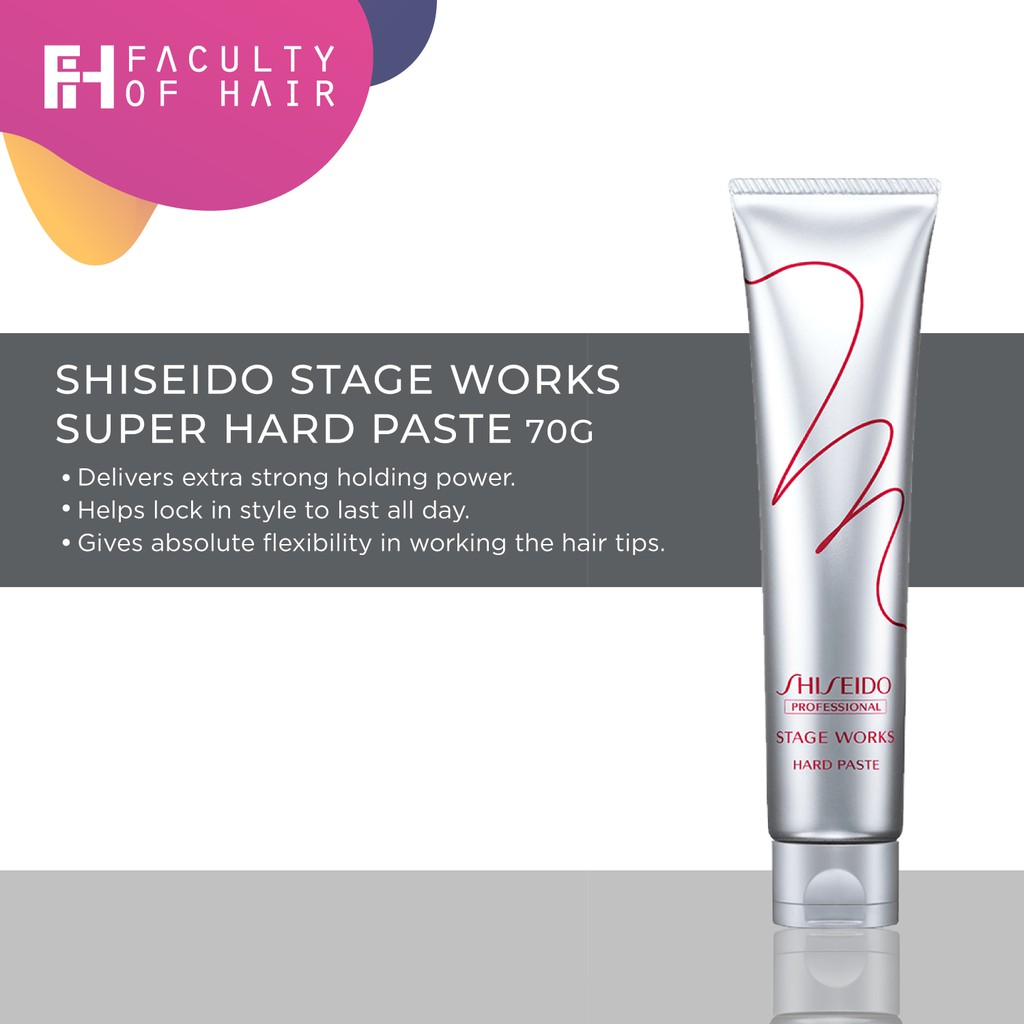 Shiseido Stage Works Super Hard Paste (70g) | Shopee Malaysia