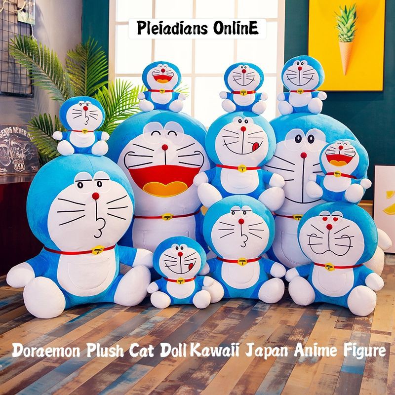 HOMIEE 35CM Doraemon Plush Cat Doll Doft Toy Kawaii Japan Toy Budak ...