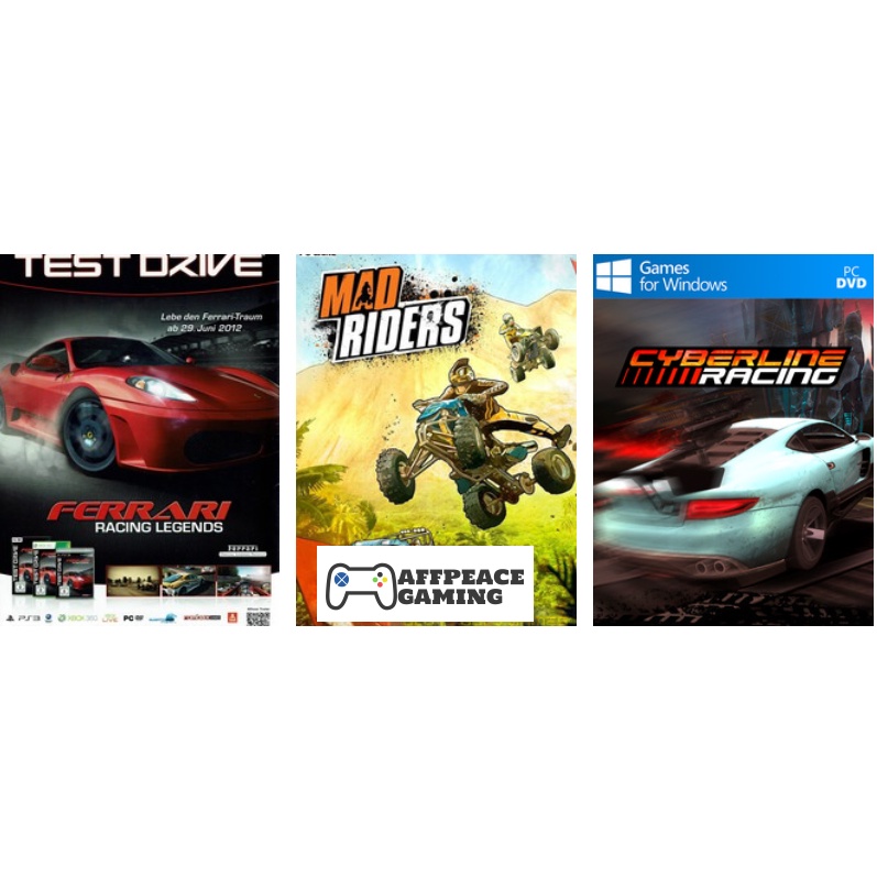 (PC GAME) 3 IN 1 RACING CAR COLLECTION GAME - DVD,PENDRIVE | Shopee ...