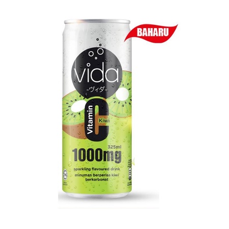 VIDA C 1000MG VITAMIN C SPARKLING DRINK 325ML FLAVOUR: - LEMON - ORANGE ...