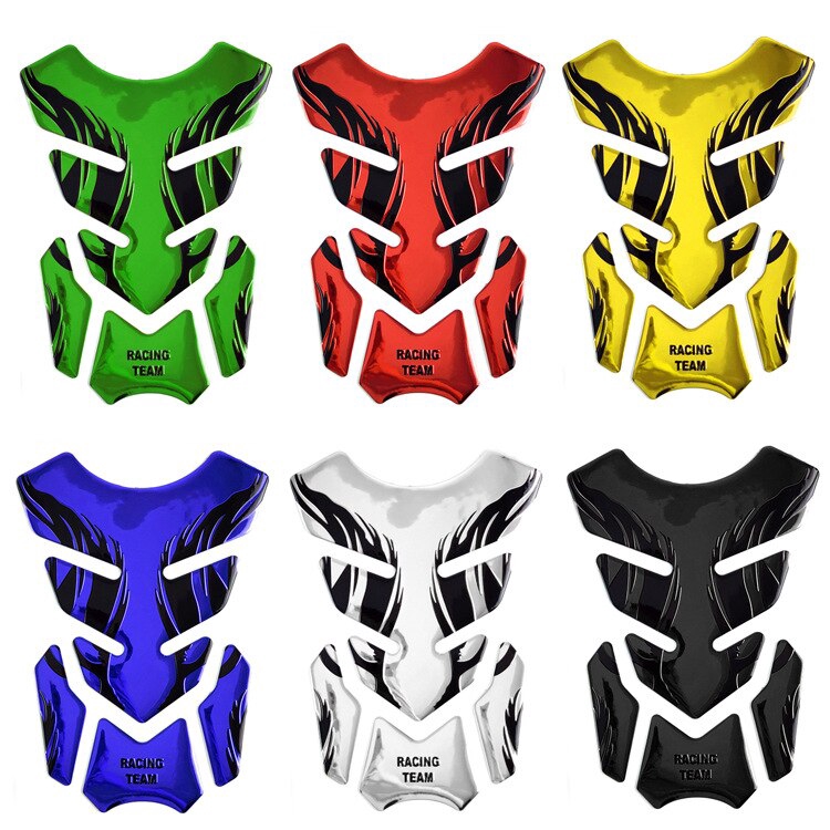 Motorcycle 3D Fuel Oil Tank Pad Decal Protector Cover Gas Cap Sticker ...
