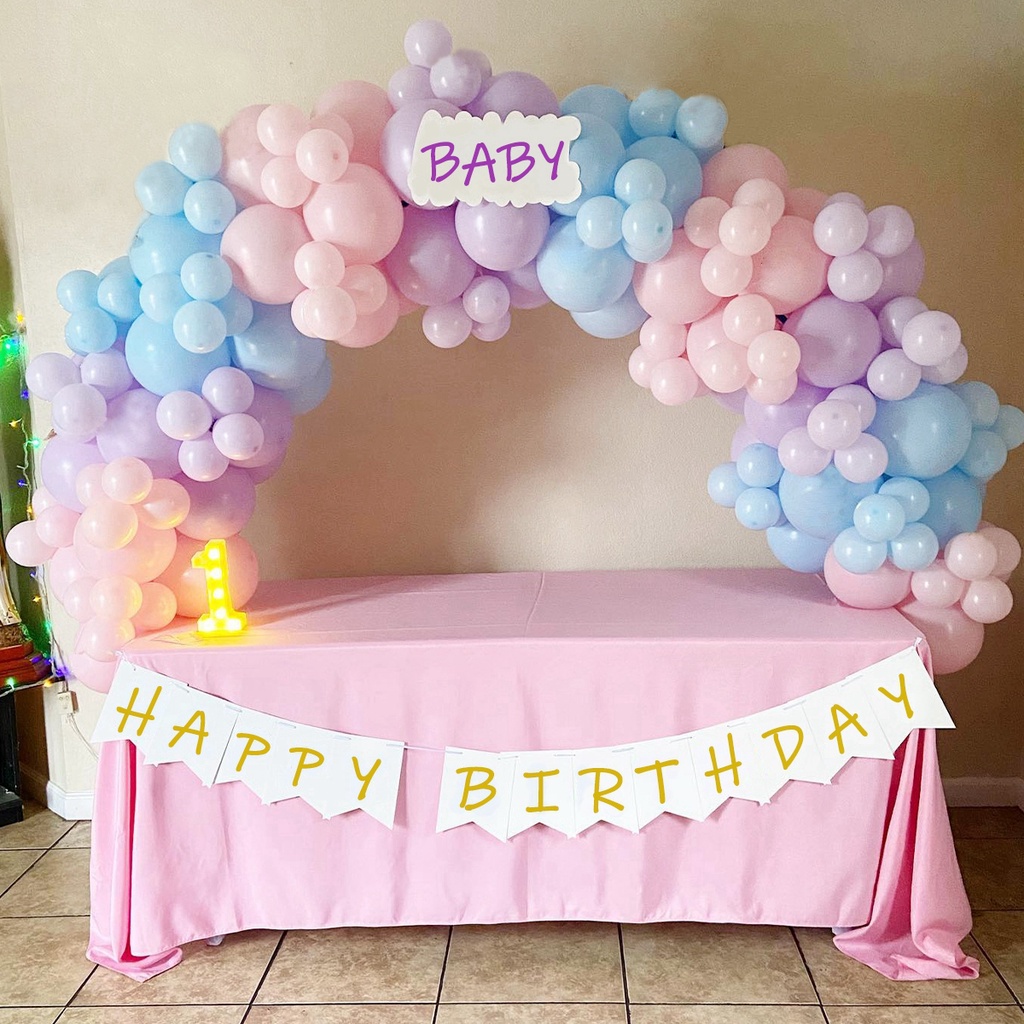 Table Balloon Arch Set Ballon Column Stand for Wedding Birthday Party ...