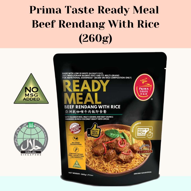 Prima Taste Ready Meal Chicken Claypot,Soya Sauce Chicken,Satay Fried ...