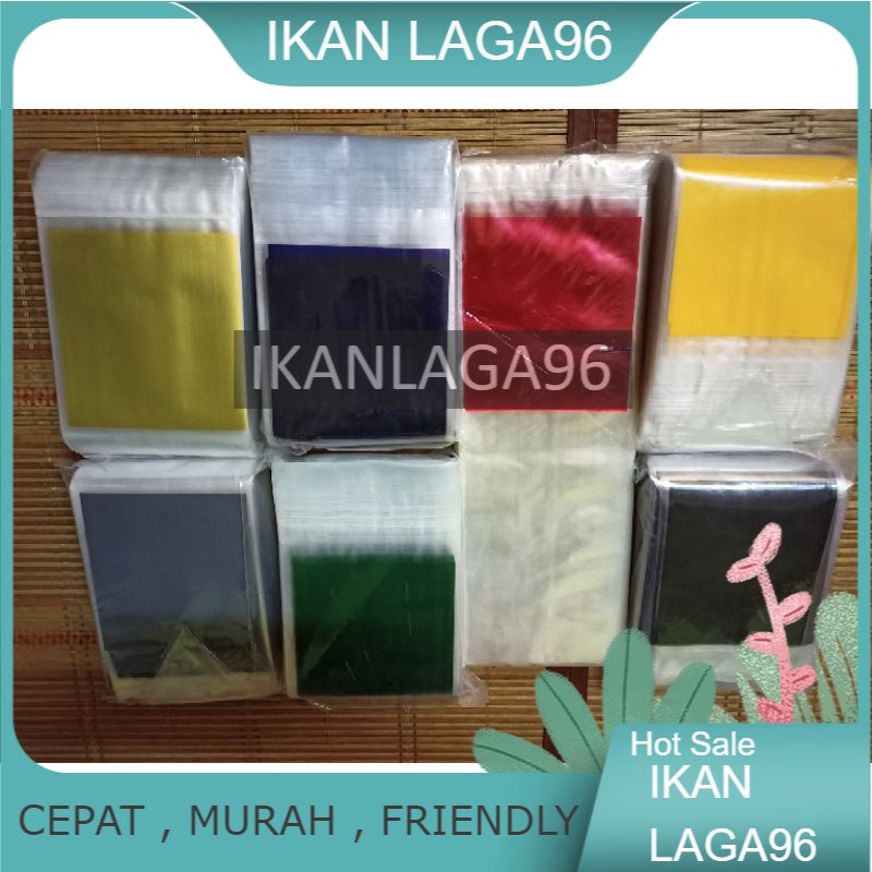 Plastik ikan 500gram, packing fish, ikan laga, guppy ikan hiasan ...