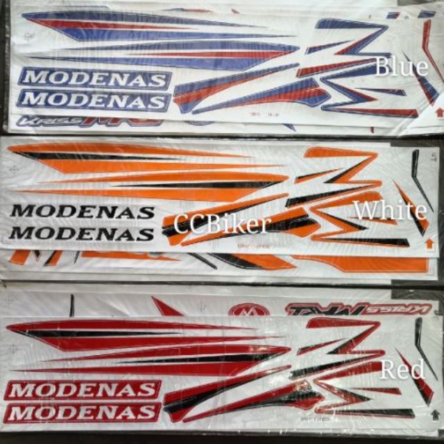Modenas Kriss MR1 (1) Body Sticker | Shopee Malaysia