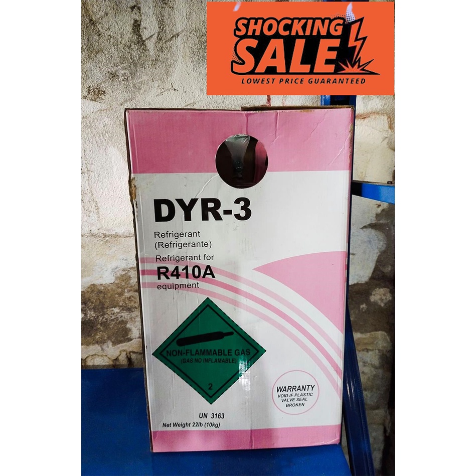 ⚡️SHOCKING SALE⚡️ DYR-3 REFRIGERANT R410A GAS AIRCOND / FRIDGE GAS PENYAMAN UDARA / PETI SEJUK ...
