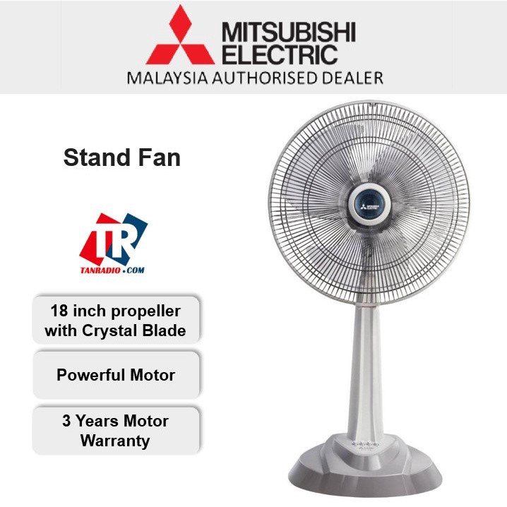 Mitsubishi Stand Fan (16") SF1682SE / SF1663H / R18-GU | Shopee Malaysia
