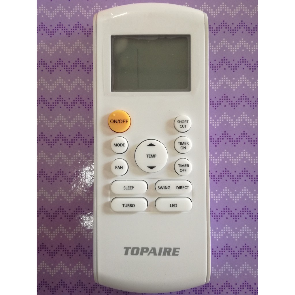 REMOTE CONTROLLER TOPAIRE FOR FA, F4, AFA (ORIGINAL) | Shopee Malaysia