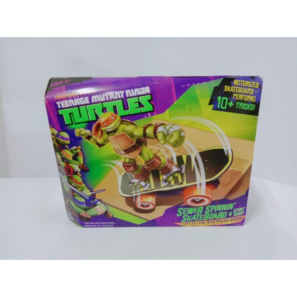 Teenage Mutant Ninja Turtles TMNT – Sewer Spinnin’ Skateboard (Vehicle ...