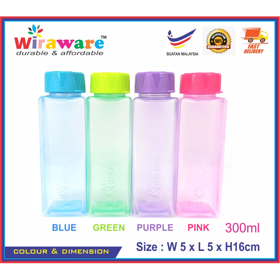 50pcs x Wiraware BPA Free Mini Tumbler, Botol Minuman Mini 300ml ...