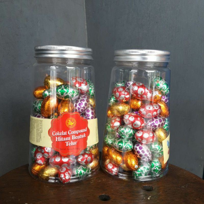 Chocolate / Chocolate Compound Egg Jar 500gr (Lunar Candy) | Shopee ...