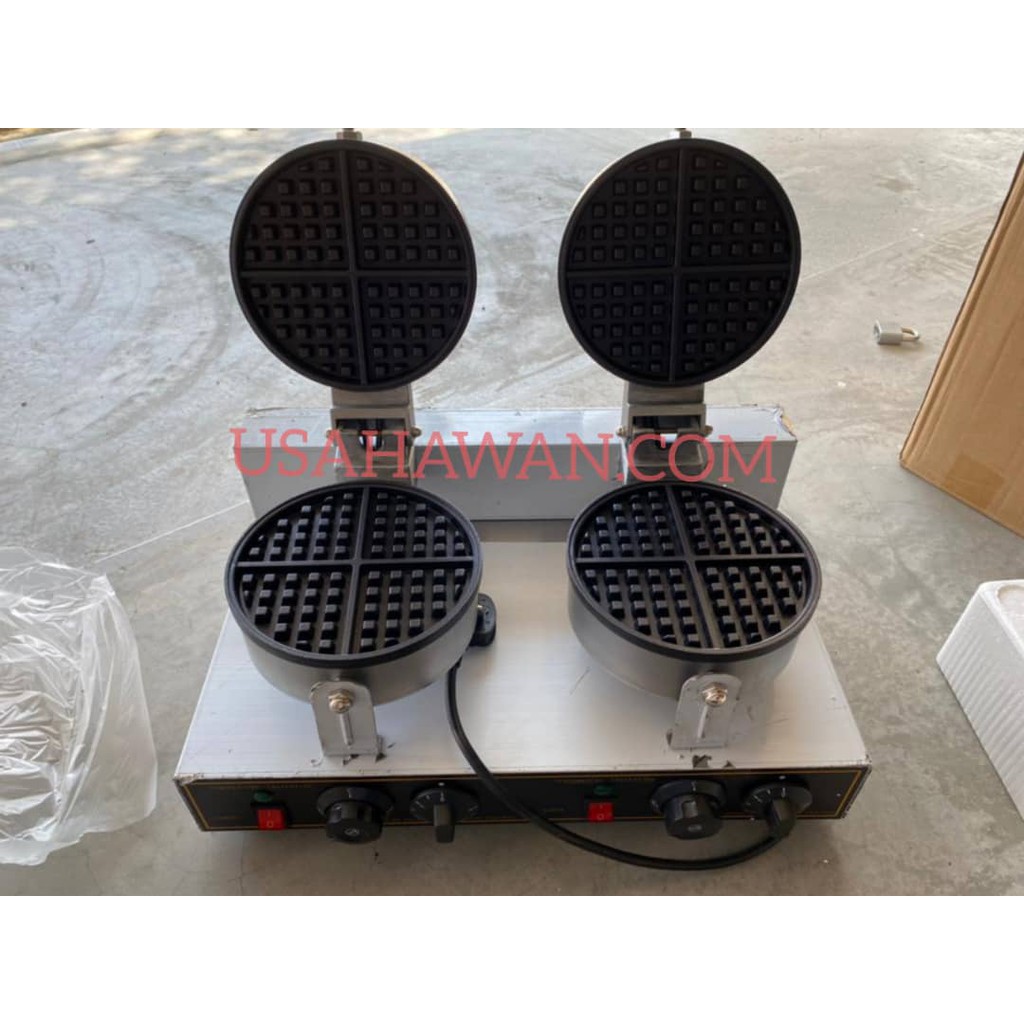 Mesin waffle classic double electric machine waffle classic double ...