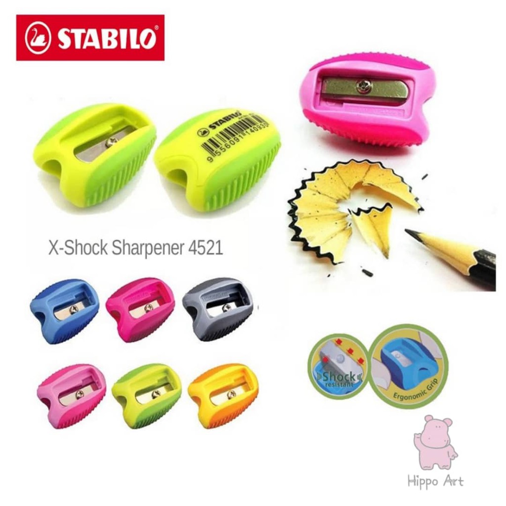 [HippoArt]Stabilo X-Shock 4521 Pencil Sharpener (Random Colour ...