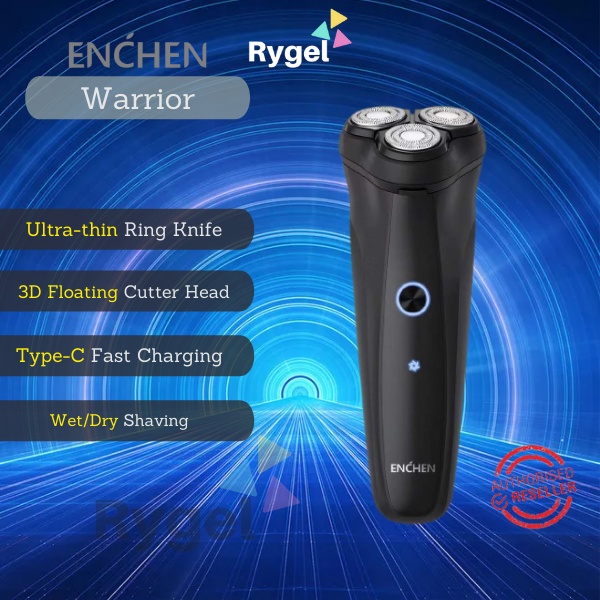 ENCHEN Shaver Warrior Electric Razor for Men USB Rechargeable portable ...