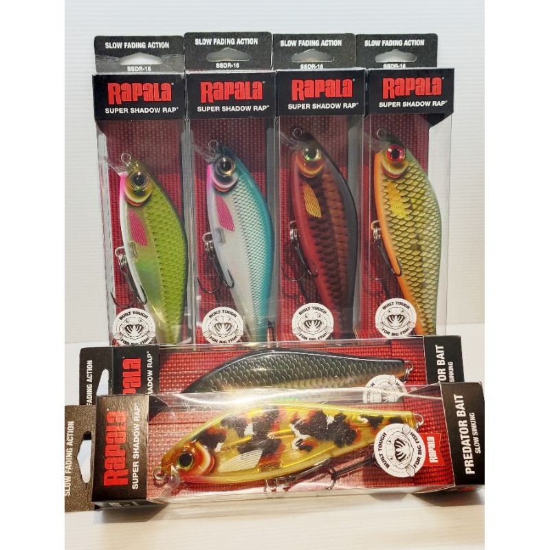 Rapala Super Shadow Rap SSDR-16 Predator Bait Lure | Shopee Malaysia