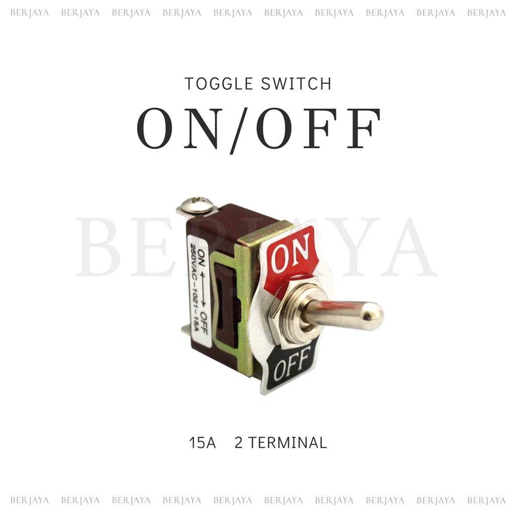 High Quality ON/OFF Toggle Switch 10/15AMP 2/4Terminal | Shopee Malaysia