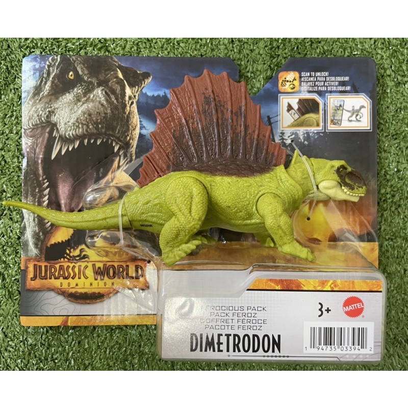 Mattel Jurassic World Dominion Ferocious Pack Dimetrodon | Shopee Malaysia