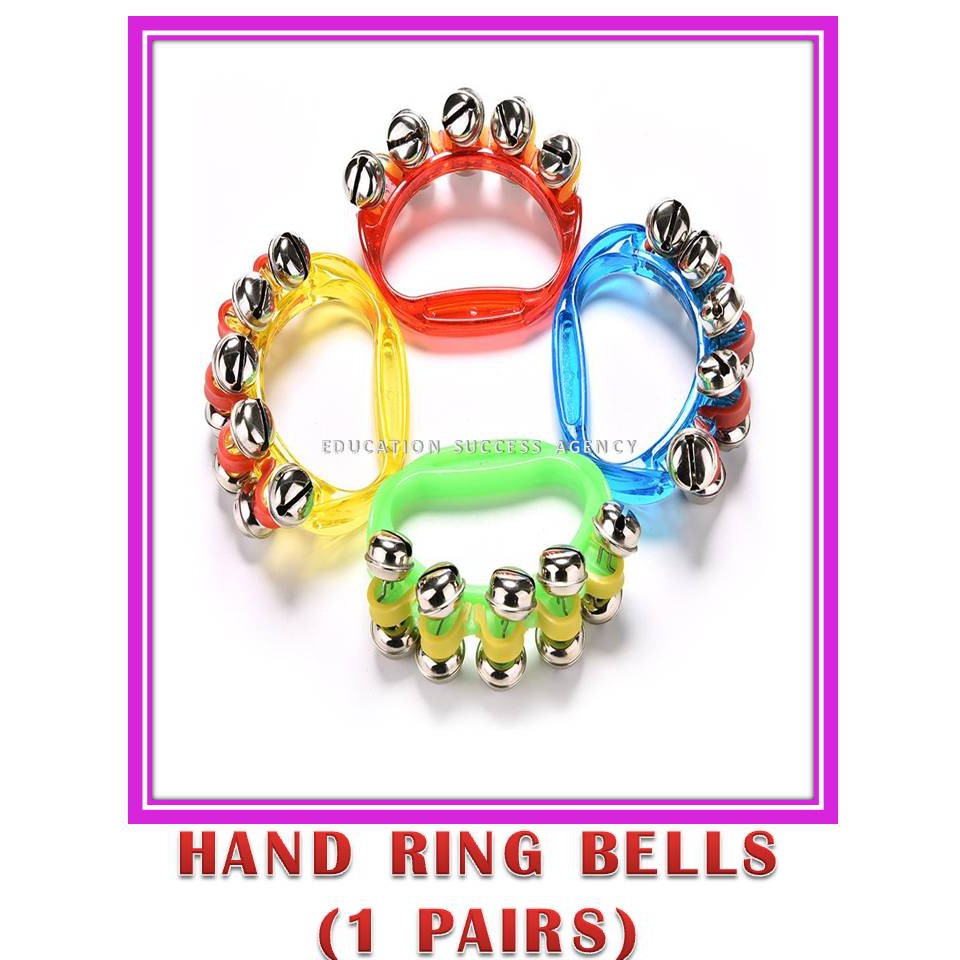 (ESA) RING BELL-10 BELL(TRANSPARENT) RANDOM COLOUR (1 PAIRS) | Shopee ...
