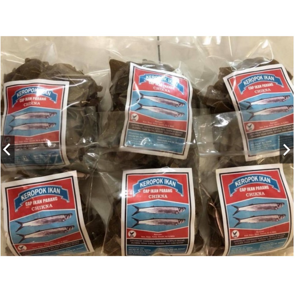 KEROPOK IKAN CAP IKAN PARANG DUA EKOR 0.5KG DAN 1KG | Shopee Malaysia