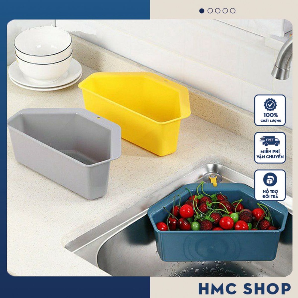 [Sink] Convenient multi-purpose triangular plastic tray to filter sink ...