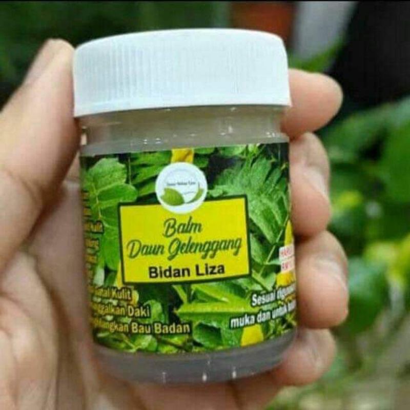 Balm daun gelenggang bidan liza/balm ruam/panau/kurap/ekzema/gatal ...