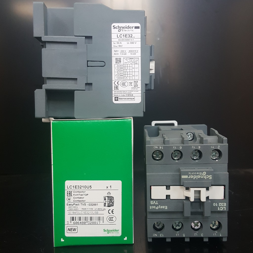 SCHNEIDER Contactor Tesys-E LC1E0610U5 LC1E0910U5 LC1E1210U5 LC1E1810U5 ...