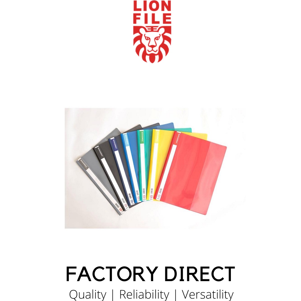 Lion File A4 PP Management File (12pcs/pkt) | Shopee Malaysia