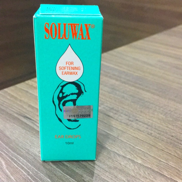 SOLUWAX Ear Drops For Softening Earwax 10ml | Shopee Malaysia