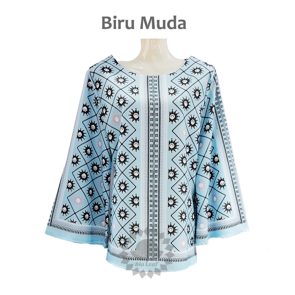 [Baju Raya 2021] Corak Flora Moden Muslimah Fashion Blouse Pakaian Raya ...