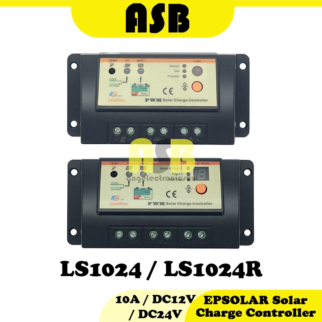 EPSOLAR Solar Charge Controller ( LS1024 / LS1024R ) 10A / DC12V ...