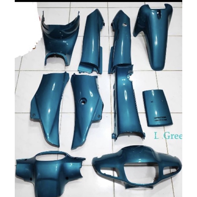 set kriss110 kriss1 Kriss first model body cover set original green ...