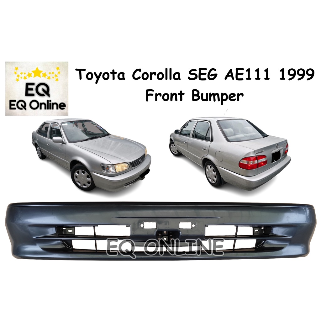 Toyota Corolla SEG AE111 1999 Front Bumper PP Plastic Malaysia (BUMPER ...