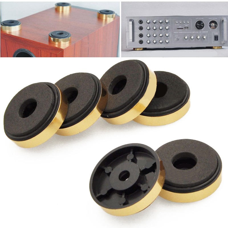 4pcs 30*8mm Plastic Isolation Feet Pad Stand for AMP Amplifier Speaker ...