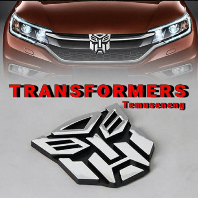 Transformers Autobots Car Emblem Chrome Logo 8,5 | Shopee Malaysia