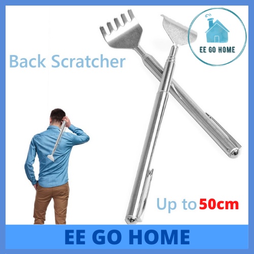 Extendable Stainless Steel Back Scratcher Retractable Backscratcher ...