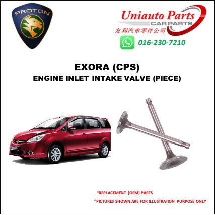 PROTON EXORA (CPS) ENGINE INLET INTAKE VALVE (PIECE) | Shopee Malaysia