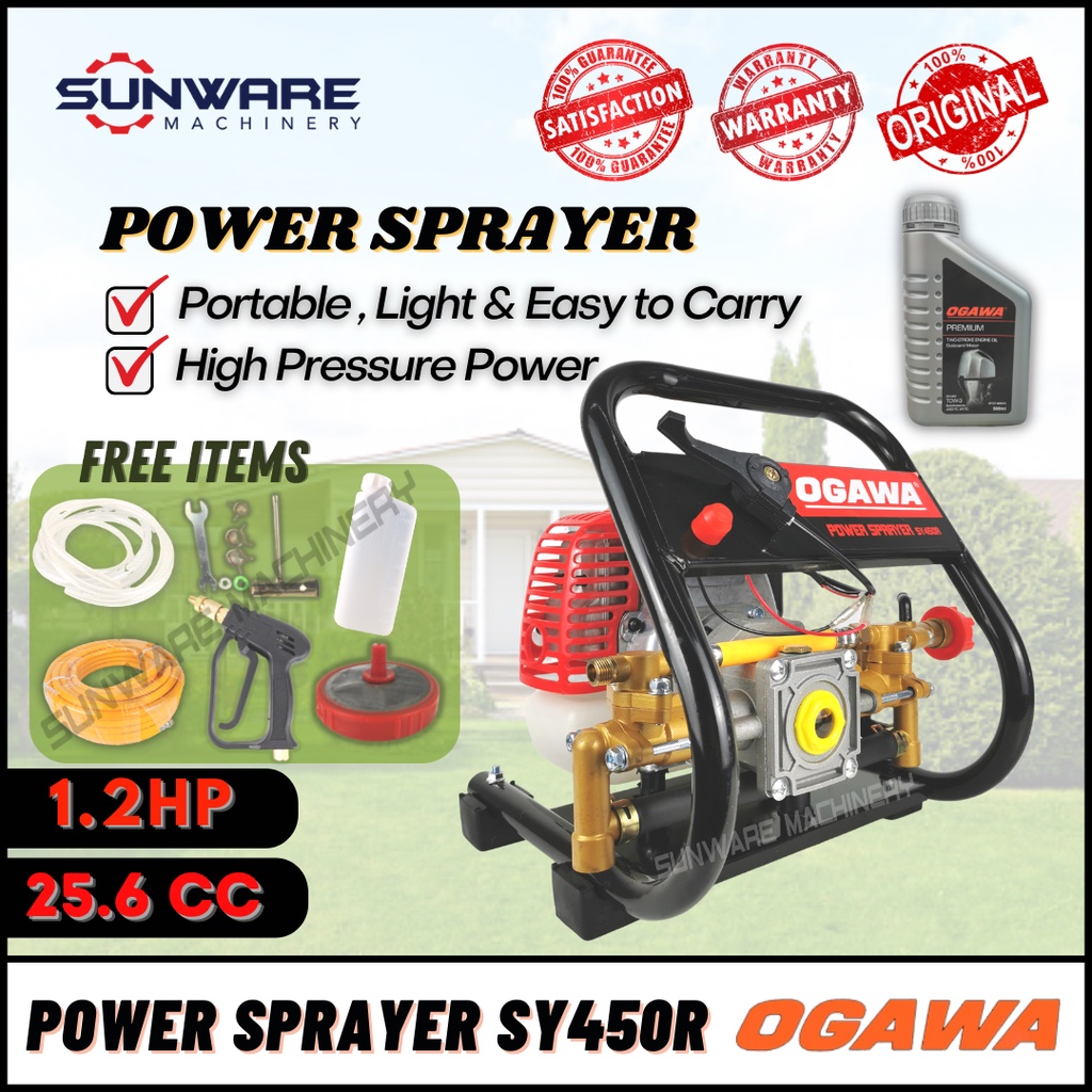 [100% Original] OGAWA POWER SPRAYER (SY450R) ENGINE WATER PUMP | 6 ...
