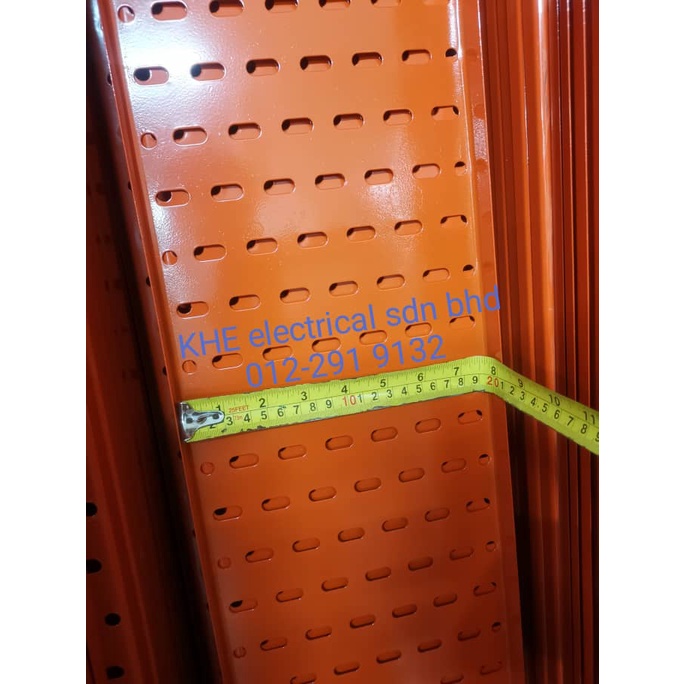 3"4"6"8"10"12" Metal Cable Tray (Orange & White) (20G) / Baki Kabel ...